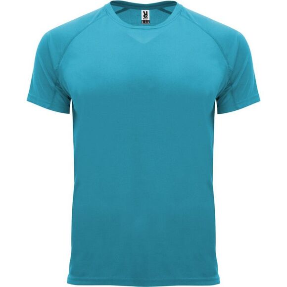 Roly | Shirts | Roly Mens Bahrain Shortsleeved Sports Tshirt Turquoise ...